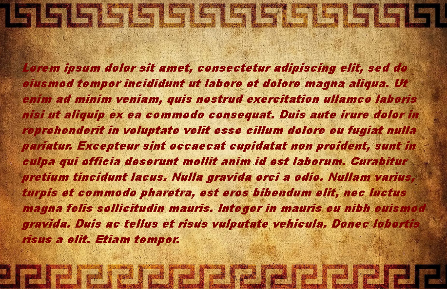 Lorem ipsum text for copy/paste - example common form